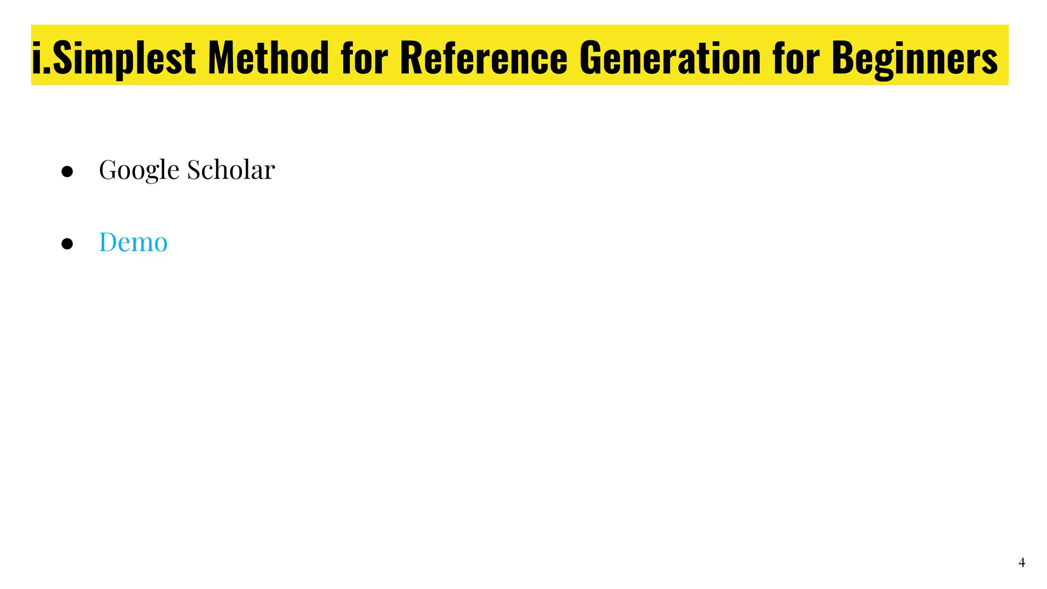 Research 03. reference making made easy | PPTX