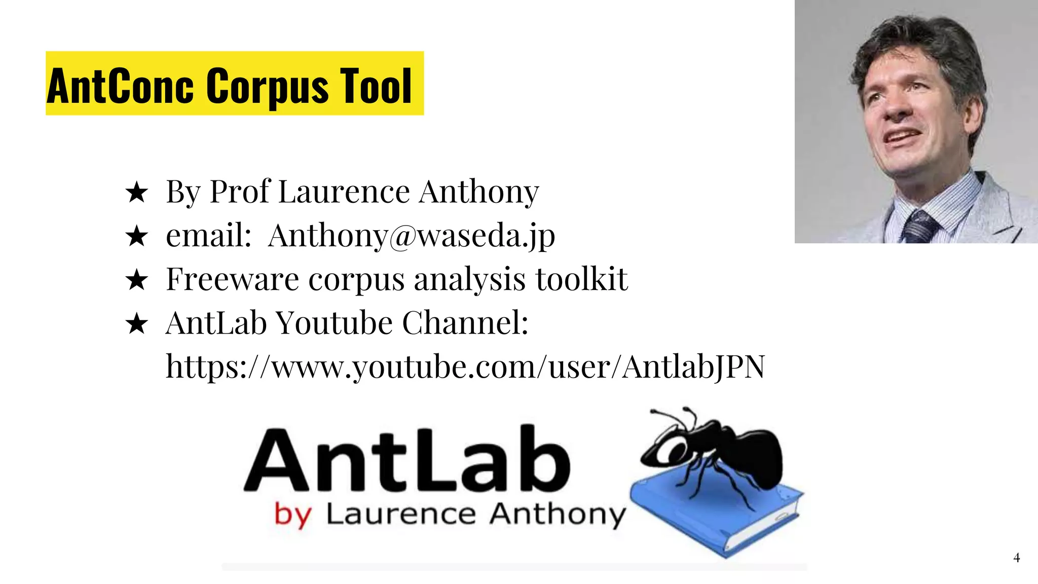 Research 05. corpus analysis with ant conc | PPTX