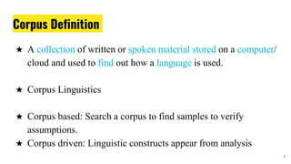 Research 05. corpus analysis with ant conc | PPTX