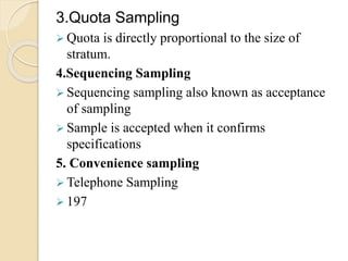Sampling, Census | PPTX