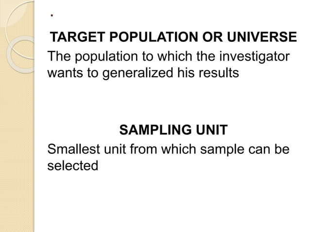 Sampling, Census | PPTX | Science