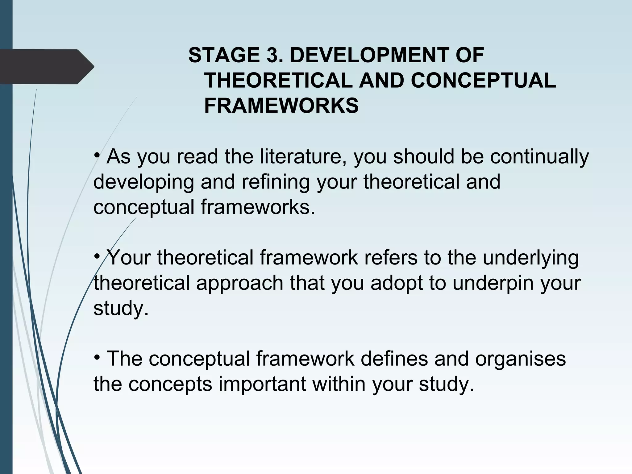 stages of research | PPT
