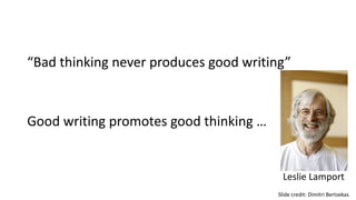 How to write a clear paper | PDF