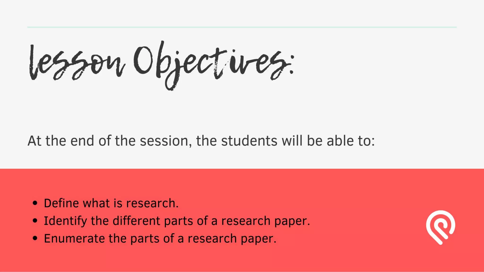 Parts of a Research Paper | PDF