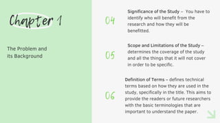 Parts of a Research Paper | PDF