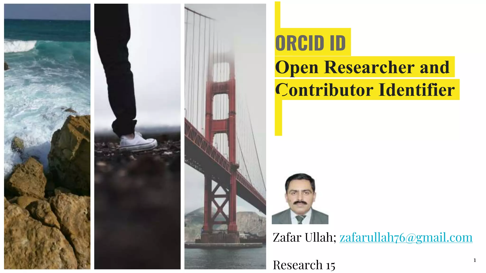 Research 15. orcid | PPT