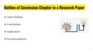 Research 16. how to write conclusion chapter | PPT