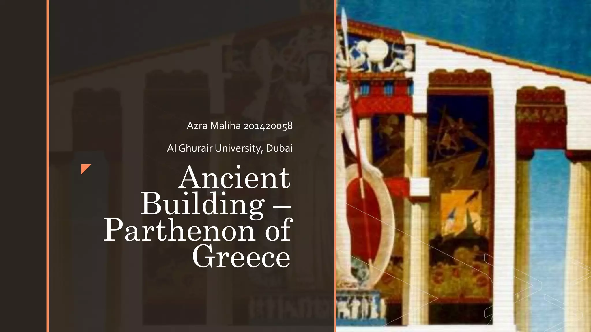 Parthenon - Historical Building Systems | PPT