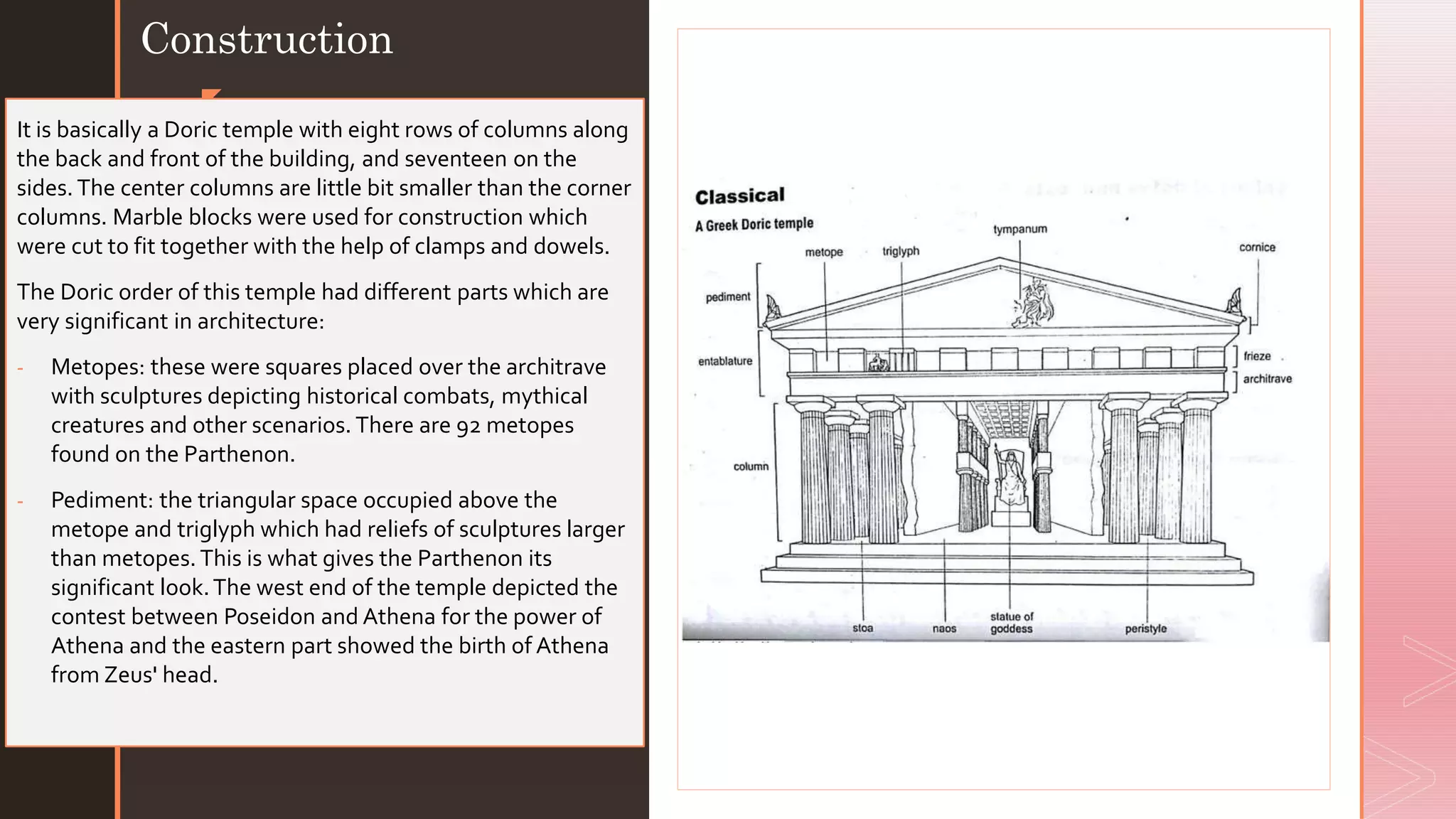 Parthenon - Historical Building Systems | PPTX