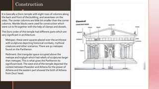 Parthenon - Historical Building Systems | PPT
