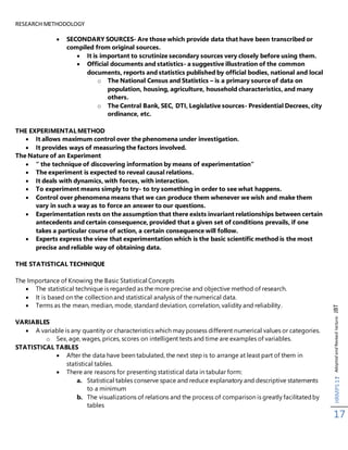 Research 1 lecture | DOCX