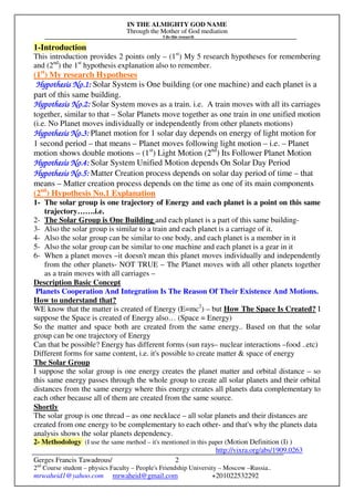 Research 1st hypothesis Discussion | PDF | Geography | Science