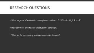 Research Project in Grade 10 | PPTX