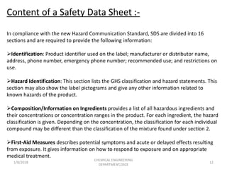 HAZARD CLASSIFICATION AND CONTROL | PPTX