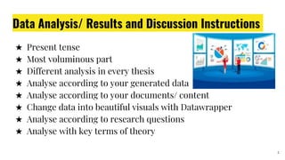 Research 20. code 43. how to write data analysis chapter | PPTX | Science