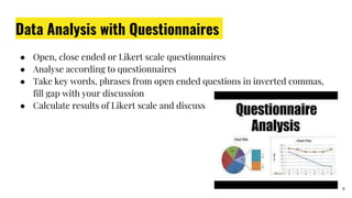 Research 20. code 43. how to write data analysis chapter | PPTX | Science