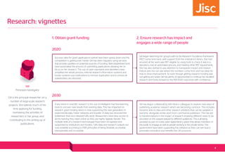 Jisc visions: research | PDF
