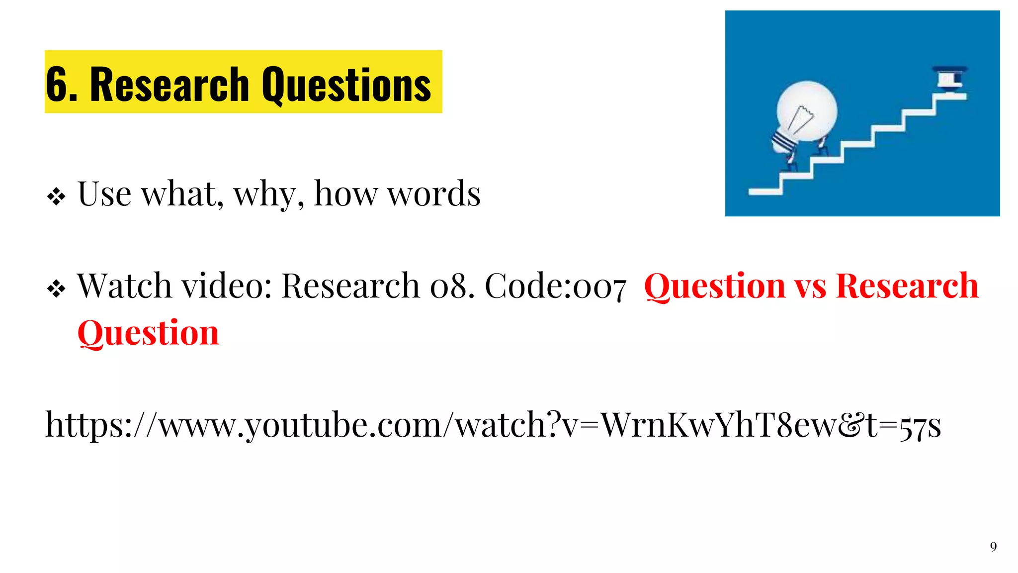 Research 21. code 44. How to write introduction chapter | PPTX