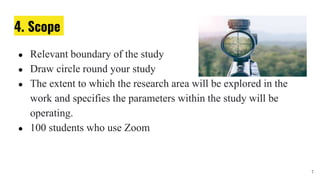 Research 21. code 44. How to write introduction chapter | PPTX