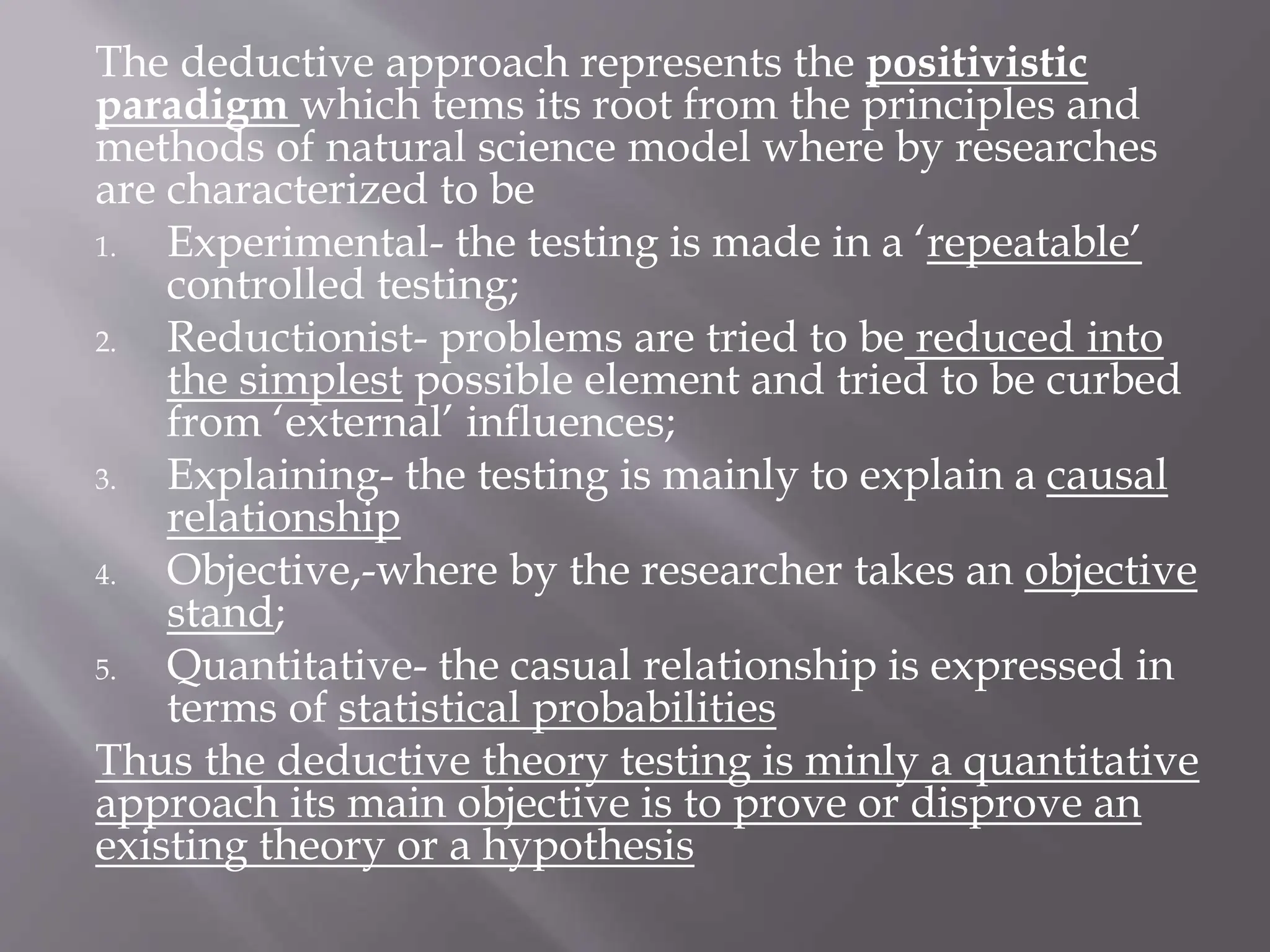 Deductive Theory Testing And Inductive Theory Building Ppt