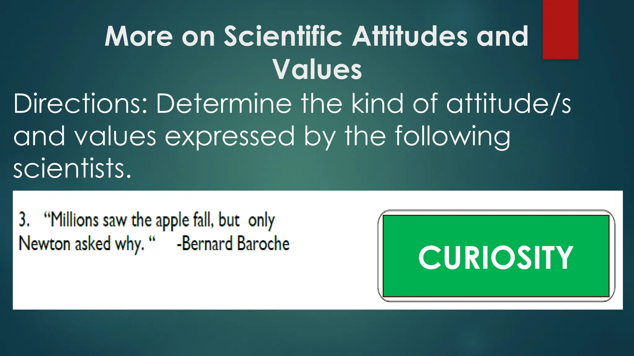 Importance of Scientific Attitudes and Basic Science Process Skills | PPTX