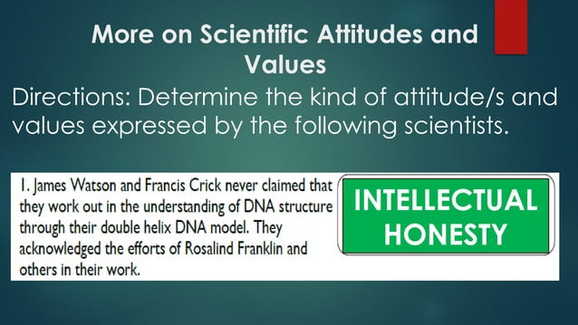 Importance of Scientific Attitudes and Basic Science Process Skills | PPTX