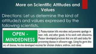 Importance of Scientific Attitudes and Basic Science Process Skills | PPTX