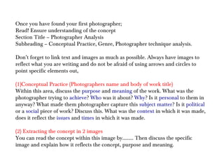 Research a2 photo | PPT