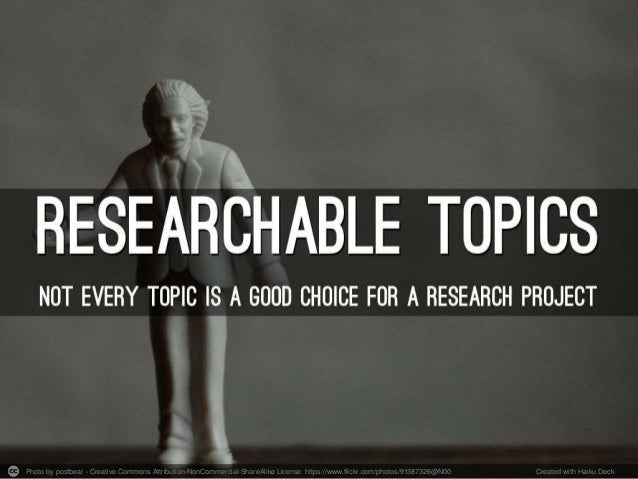 Researchable Topics researchable-topics