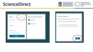 Research alerts for ScienceDirect | PPTX