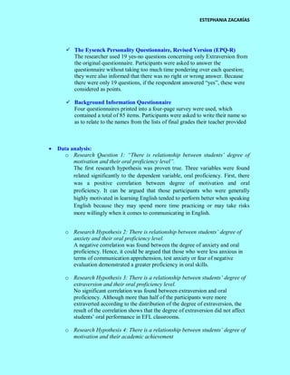 Qualitative and Descriptive Research analysis | PDF