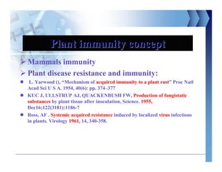 Research and application of plant immunity | PDF