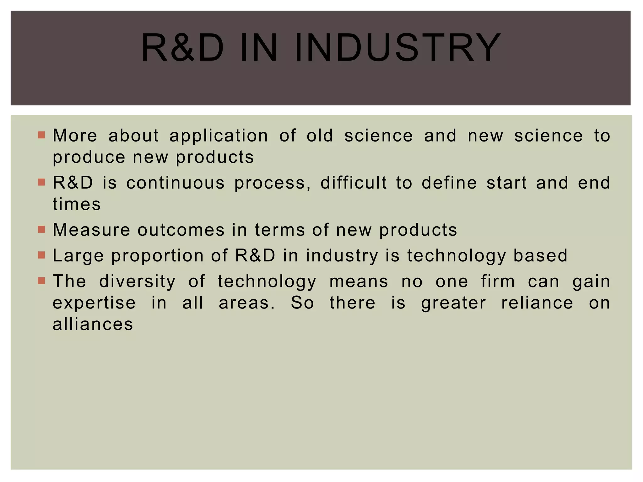 Research and development | PPTX
