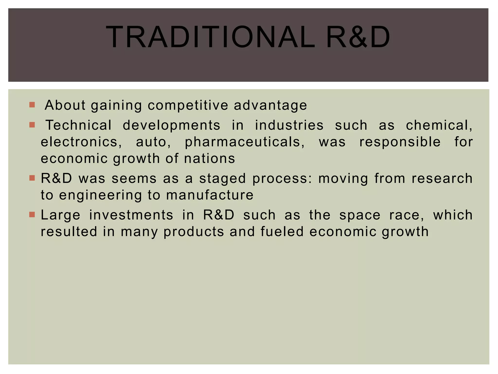Research and development | PPTX