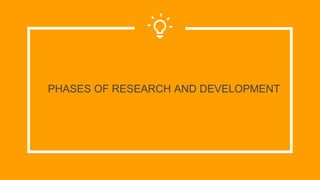 Technology Lifecycle: Research and development | PPTX