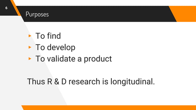 Research and development (r & d) | PPTX | Education