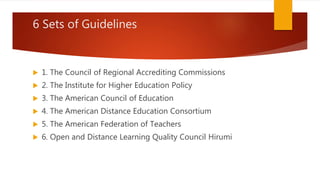 Research and distance education | PPT