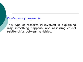 Research and its types.. Research methodology | PDF