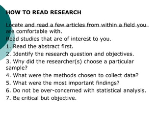 Research and its types.. Research methodology | PPT