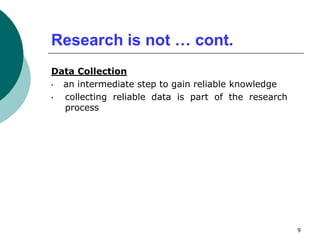 Research and its types.. Research methodology | PDF