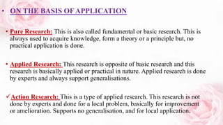 RESEARCH AND IT’S TYPES BY ITI JAIN.pptx