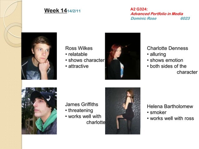 Research and planning, Part 3 - Dominic Rose | PPT