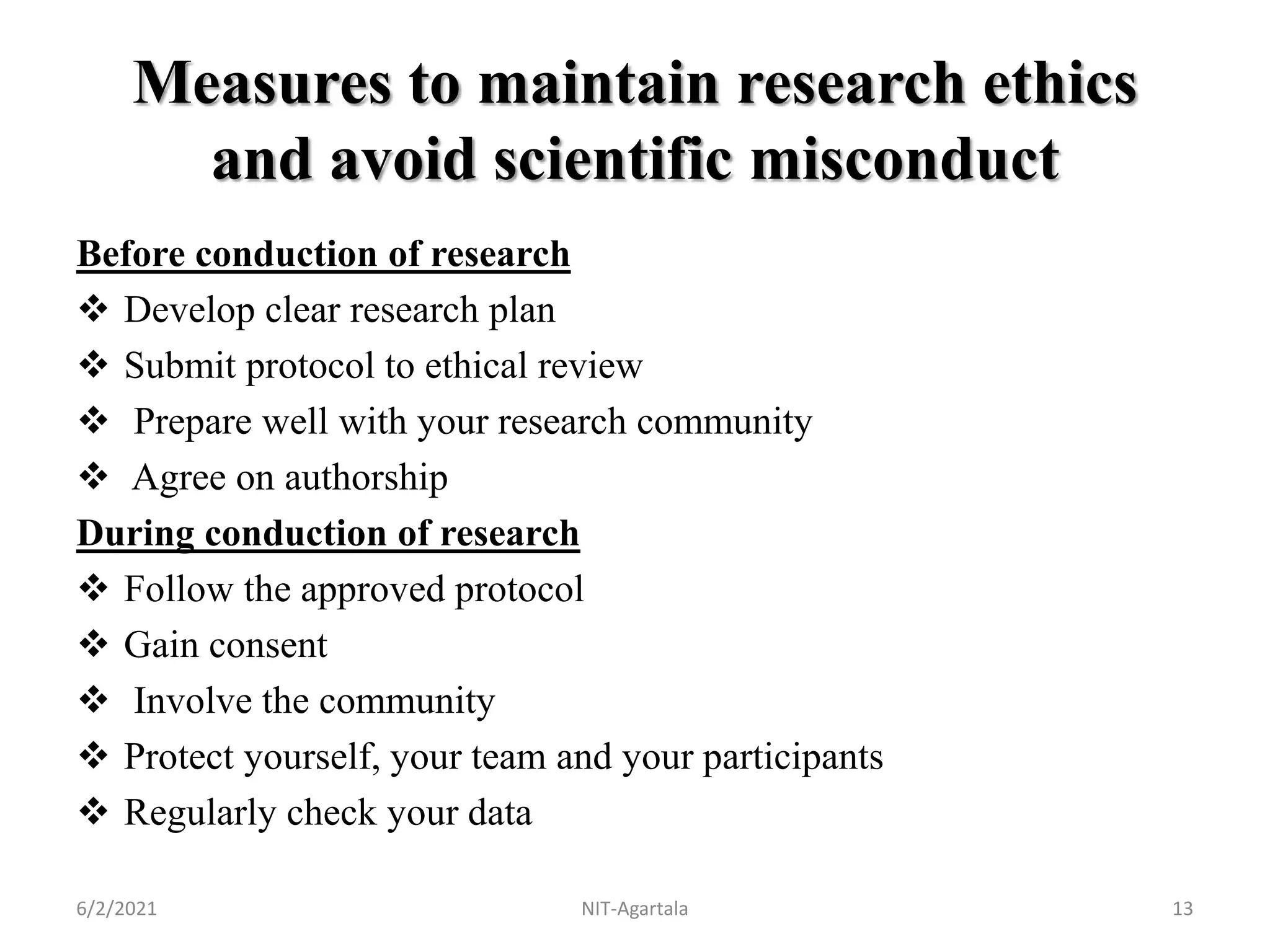 Research and publication ethics | PPTX