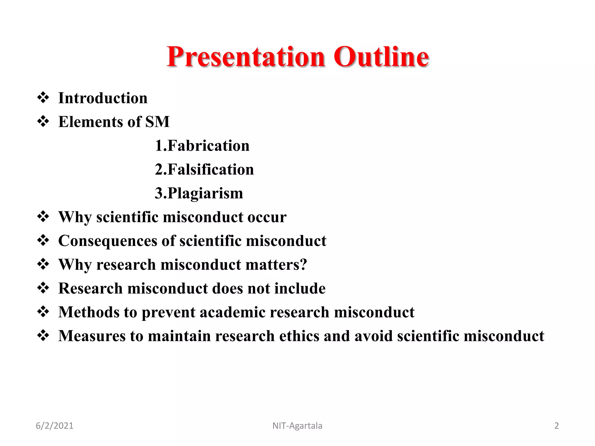 Research and publication ethics | PPTX