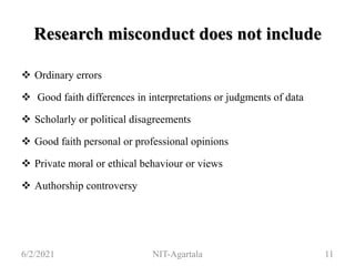 Research and publication ethics | PPTX