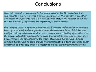 Research and Questionnaire Analysis | PPT