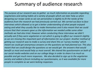 Research and questionnaire pptx. | PPT