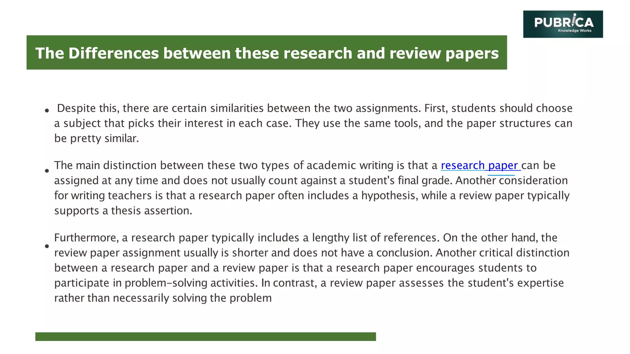 Research and review paper difference.pptx