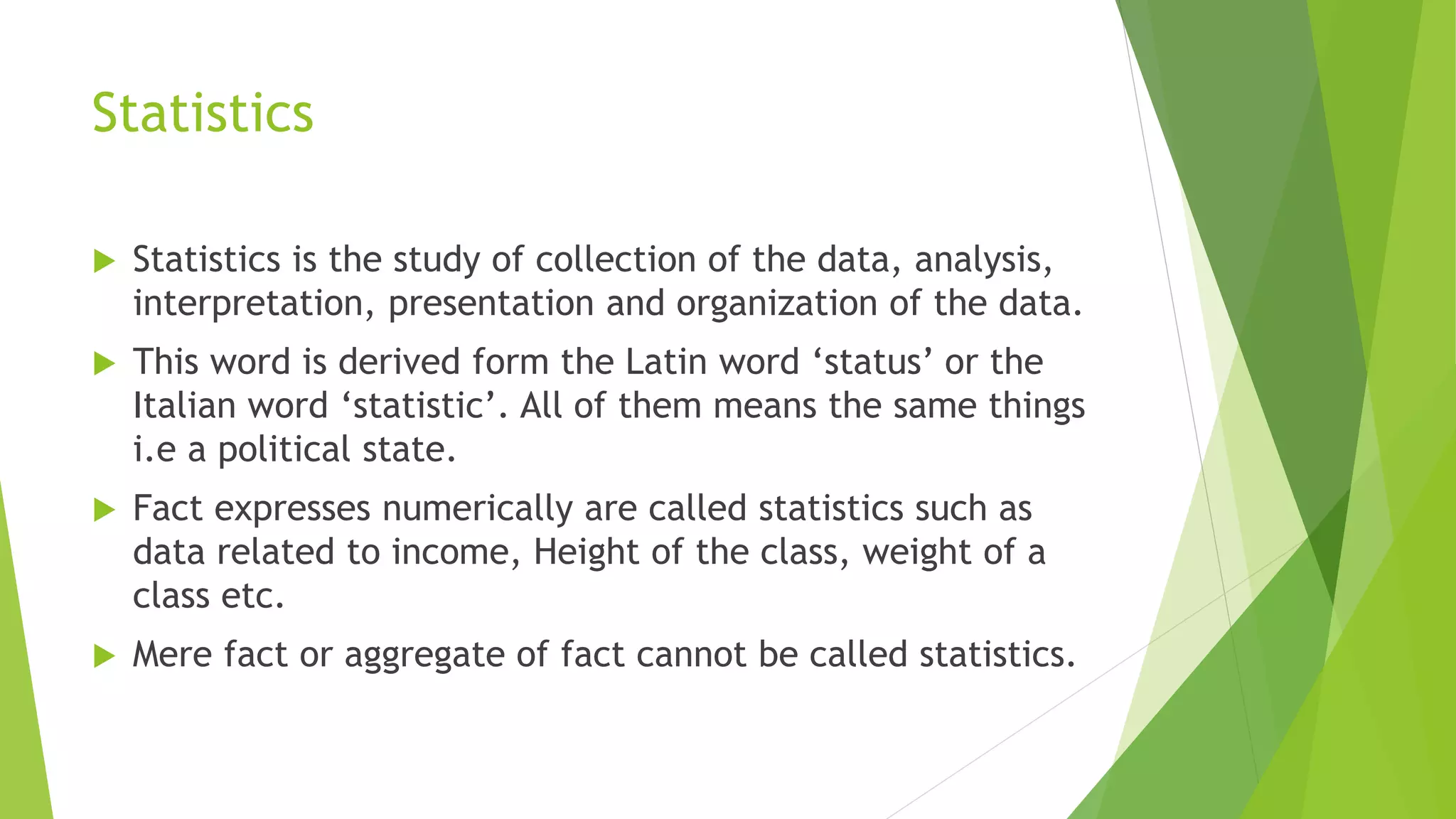 Research and statistics in physical education | PPTX