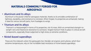 Research and Technology: Forging Metals for Aerospace Material ...